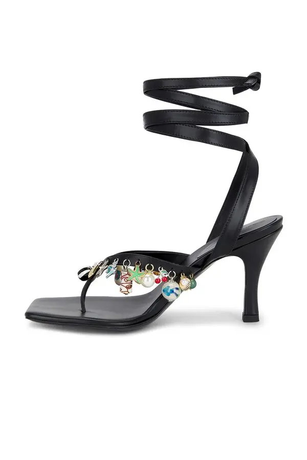 Christopher Esber Memento Charm Heel - Black
