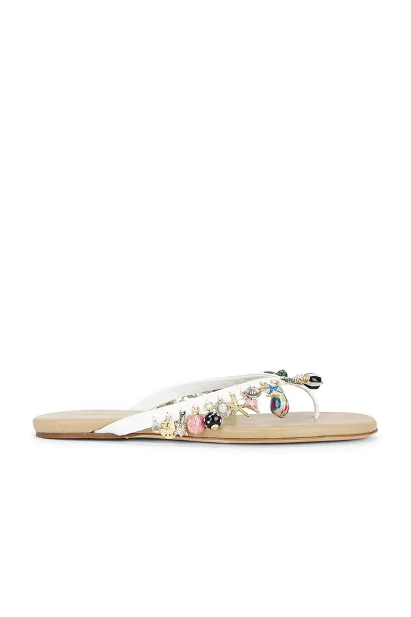 Christopher Esber Memento Charm Flip Flop
