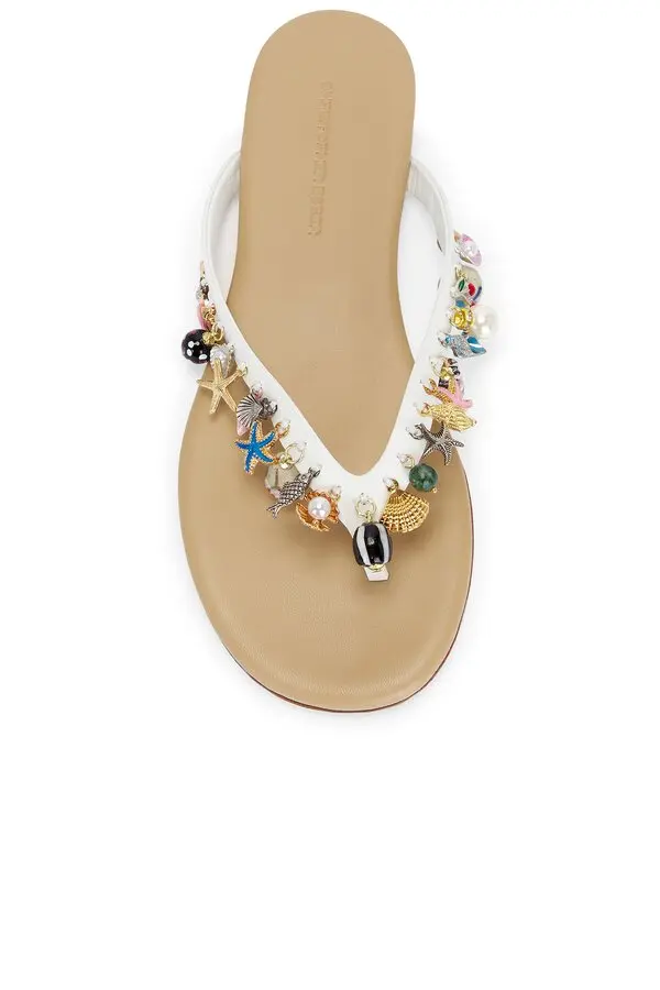 Christopher Esber Memento Charm Flip Flop