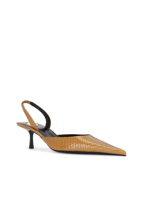 Saint Laurent Misty Python Slingback Pump