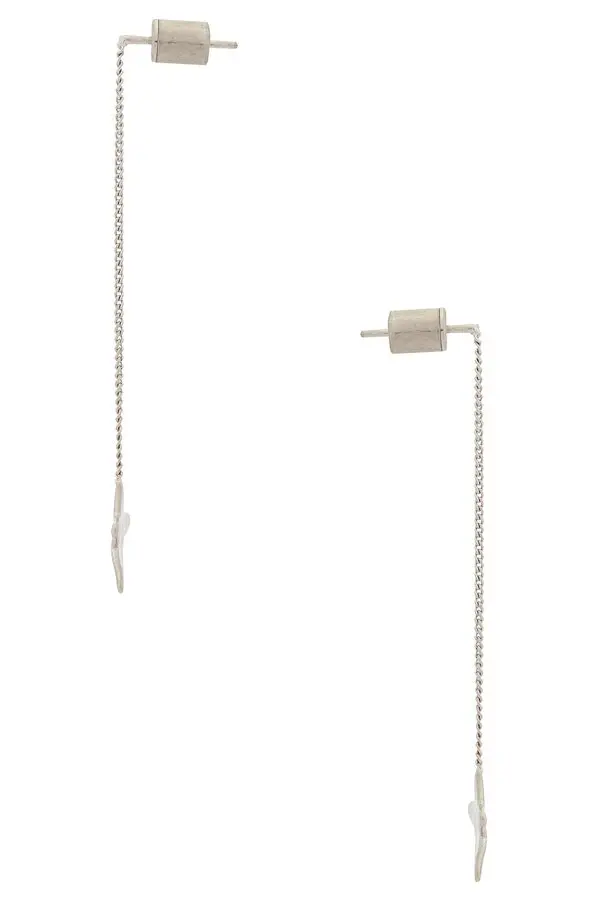 JIL SANDER Star Drop Earrings