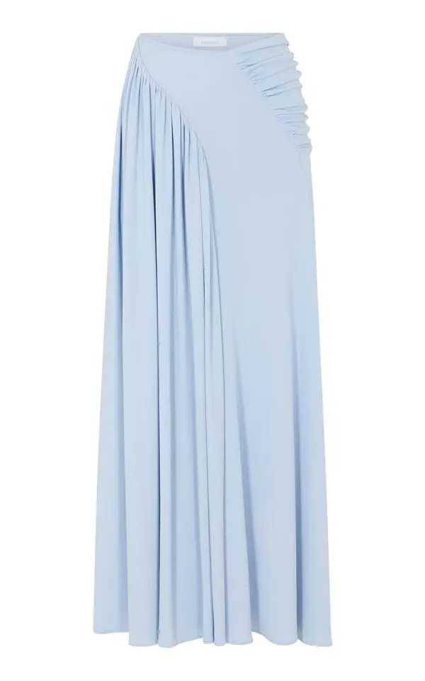 Rabanne Ruched Midi Skirt