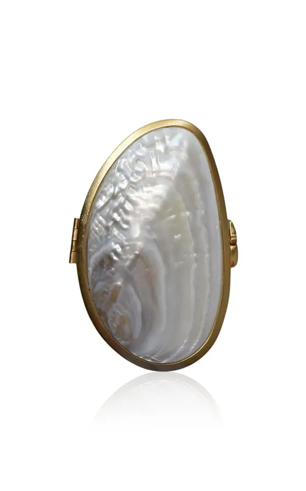 LUCIA ZOLEA Mother Of Pearl Clutch - Multi