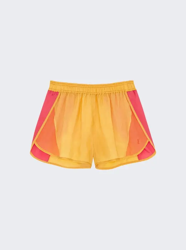 Saint Laurent Jogger Short Tournesol - Yellow
