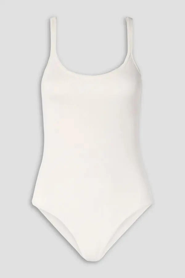 Gabriela Hearst Anjea Silk Bodysuit - Ivory