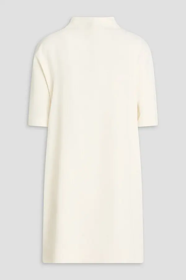 Loulou De Saison Elton Twill Mini Dress - Ivory