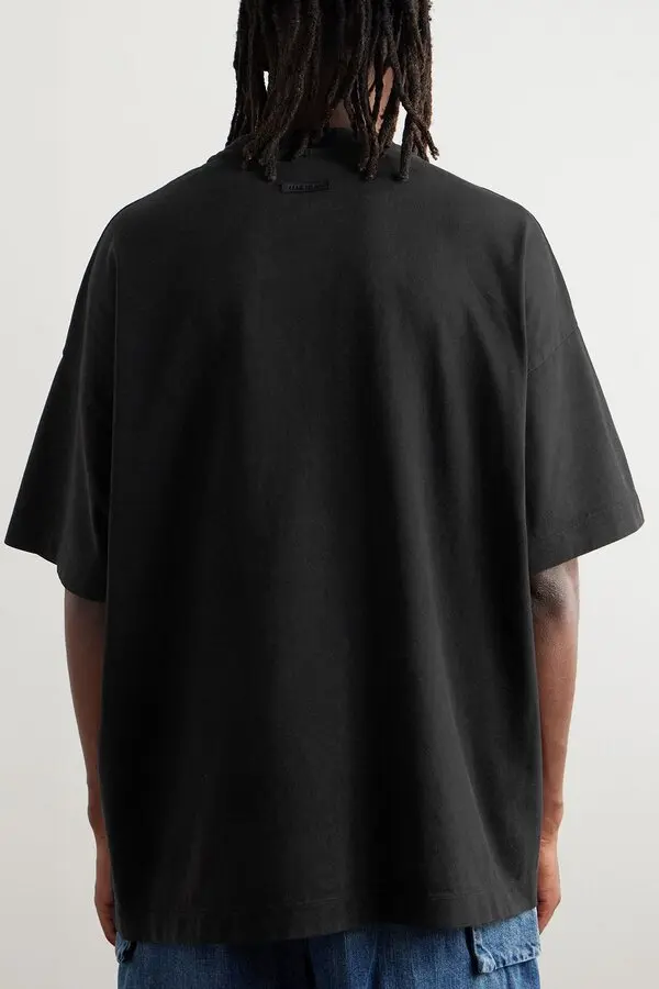 Fear Of God 8 Oversized Logoprint Cottonjersey Tshirt