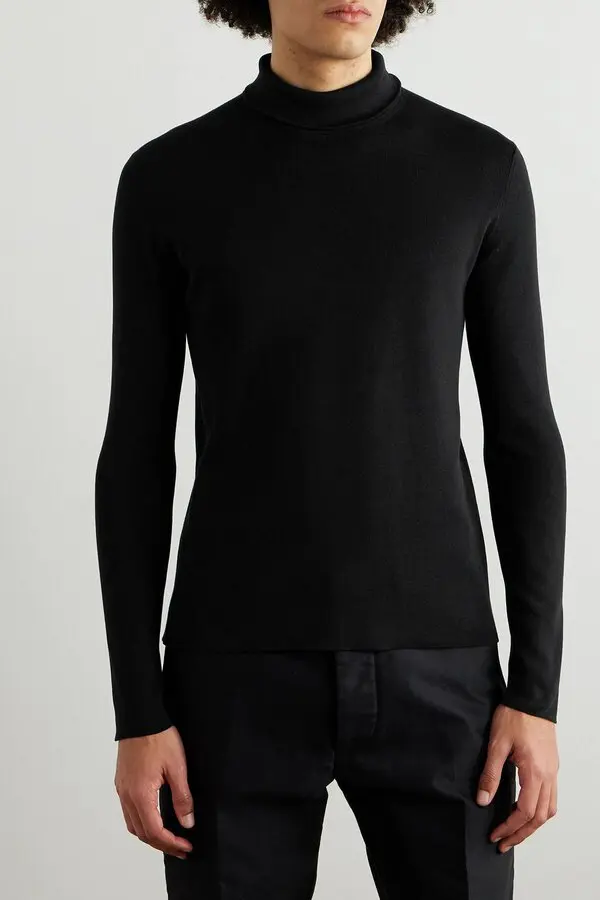 TOM FORD Cotton Rollneck Sweater