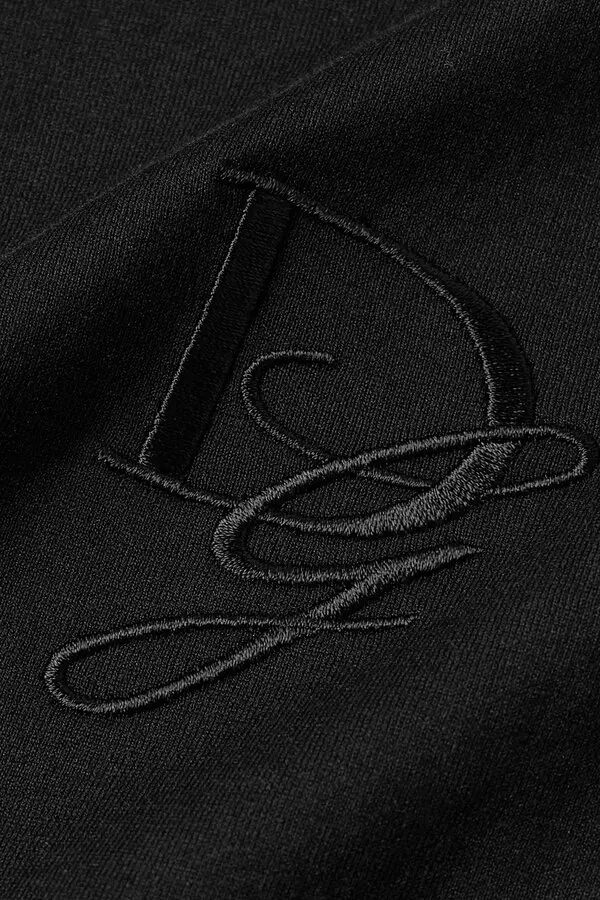 Dolce & Gabbana Slimfit Logoembroidered Cottonjersey Tshirt