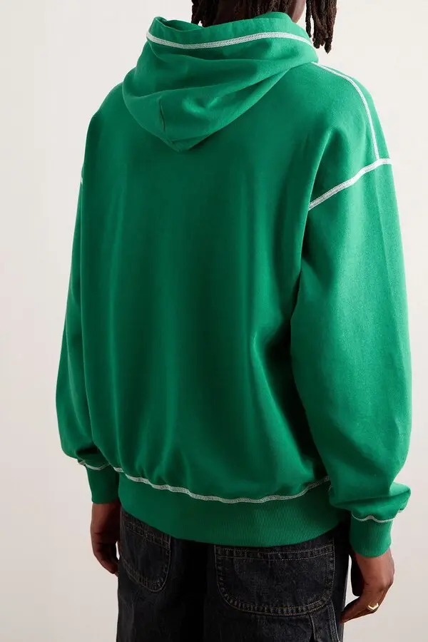 Dolce & Gabbana Oversized Logoprint Cottonjersey Hoodie
