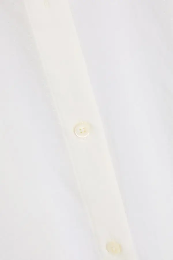 TOTEME Cotton And Lyocellblend Shirt - Ivory