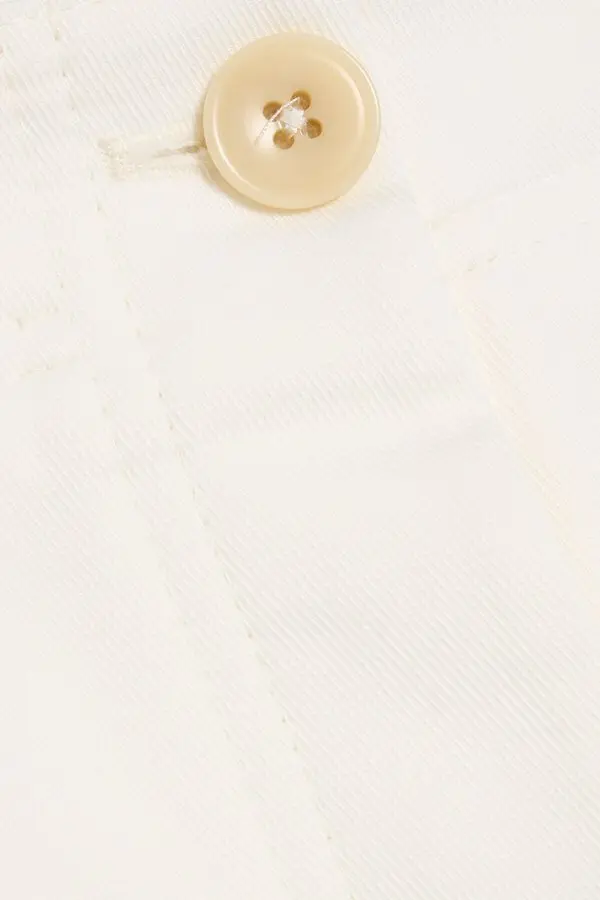 TOTEME Pleated Twill Shorts