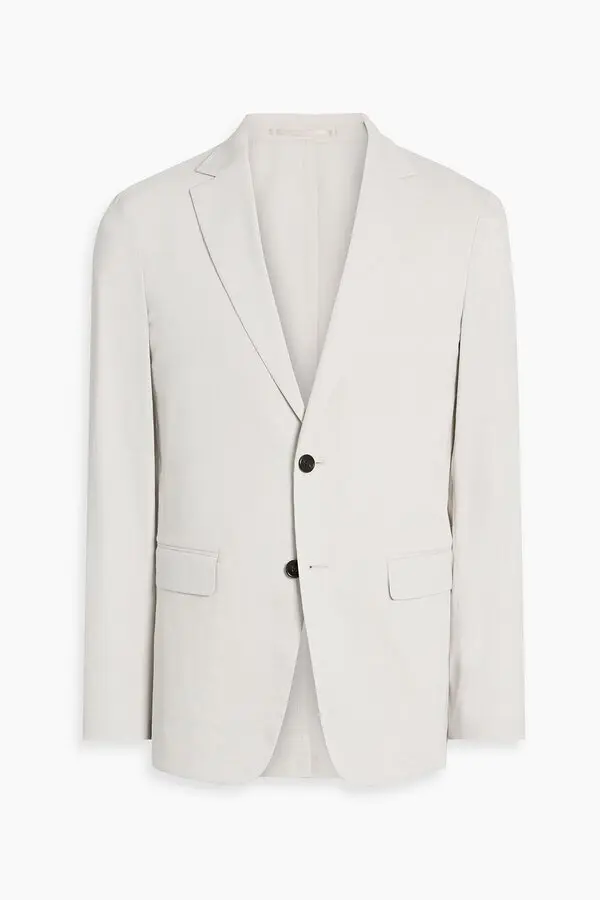 Theory Clinton Linenblend Blazer - Stone