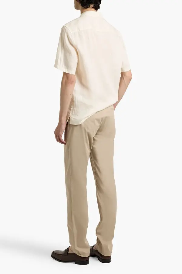 Theory Daze Linen Shirt - Ivory