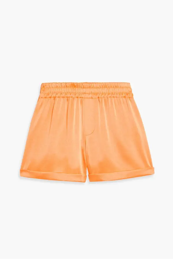 Alice + Olivia Alice Olivia Richie Satincrepe Shorts