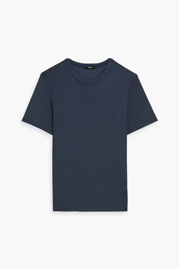 Theory Essential Modalblend Jersey Tshirt - Navy