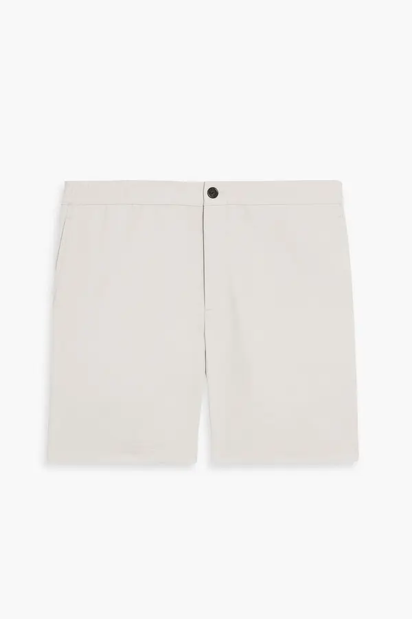Theory Larin Shell Shorts - Light Gray