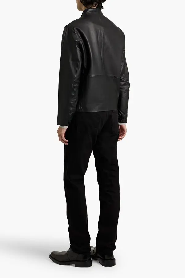 Theory Arvid Leather Jacket