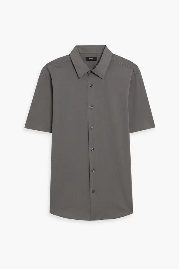 Theory Irving Cottonblend Shirt