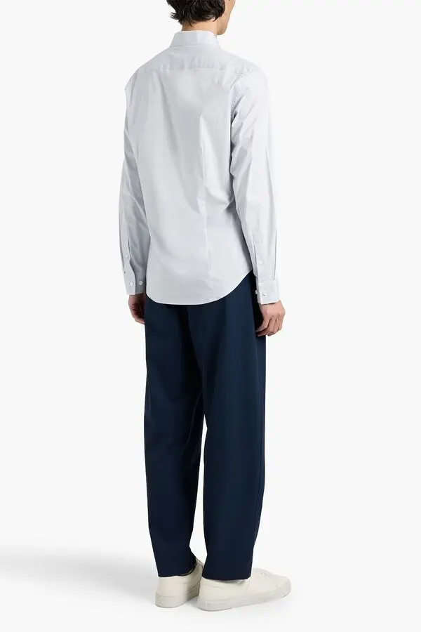 Theory Sylvain Cottonblend Poplin Shirt