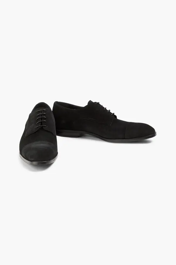 Bally Wedmer Suede Derby Shoes