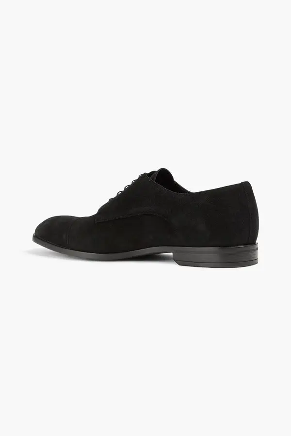 Bally Wedmer Suede Derby Shoes