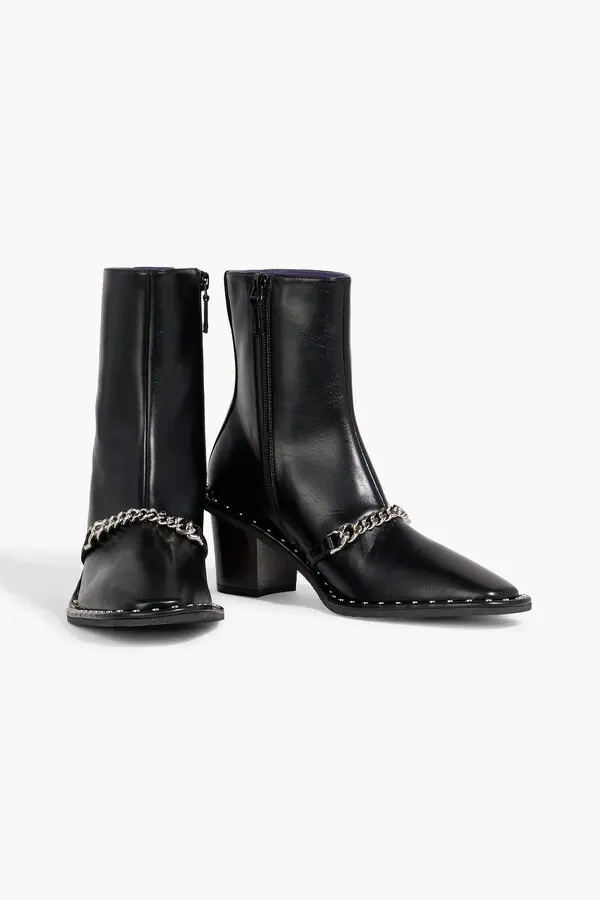 Stella McCartney Falabella Embellished Ankle Boots