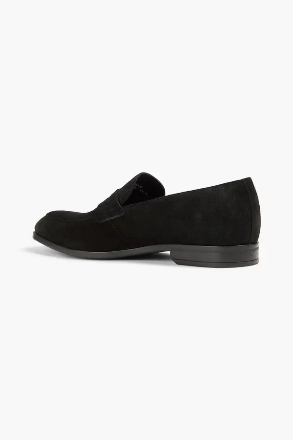 Bally Odaly Suede Penny Loafers