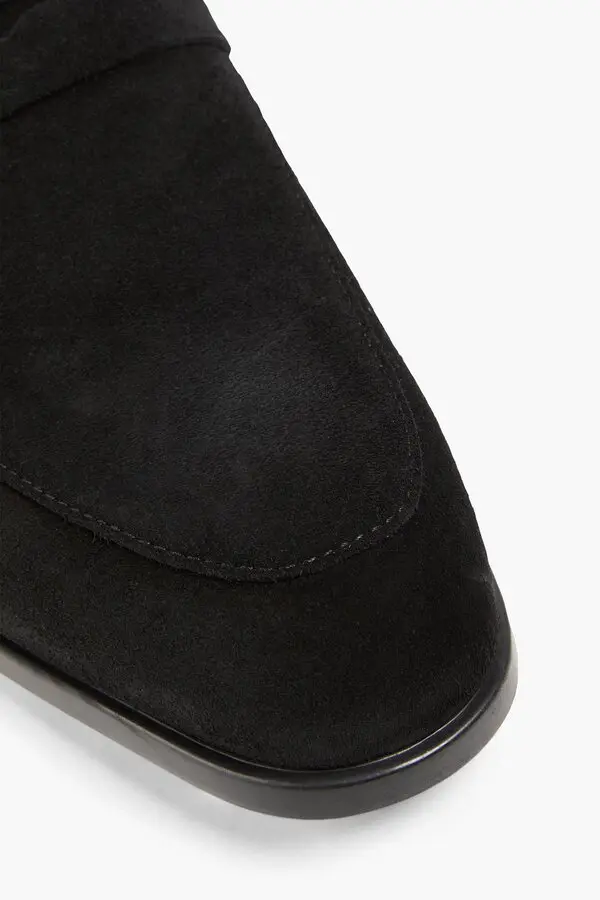 Bally Odaly Suede Penny Loafers
