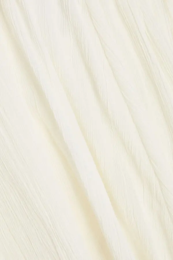 TOTEME Draped Cottongauze Dress - Ivory