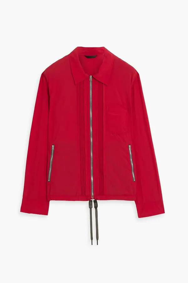 Theory Pintucked Shell Overshirt