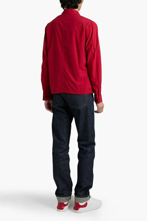 Theory Pintucked Shell Overshirt