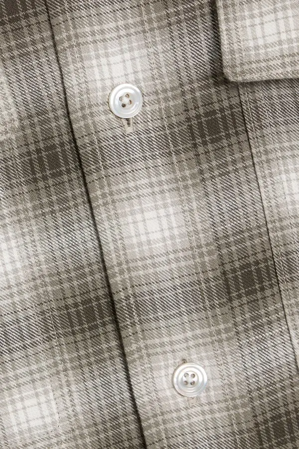 TOM FORD Checked Cottontwill Shirt
