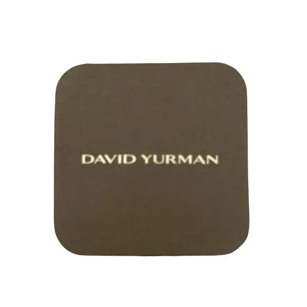 David Yurman Sterling Silver Onyx Streamline Signet Ring