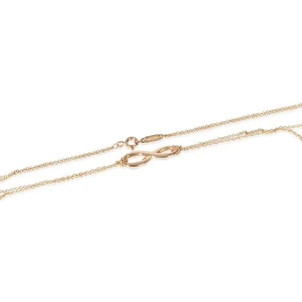 Tiffany & Co. Rose Gold Infinity Necklace