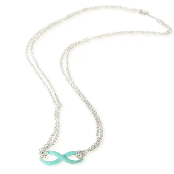 Tiffany & Co. Sterling Silver Infinity Necklace