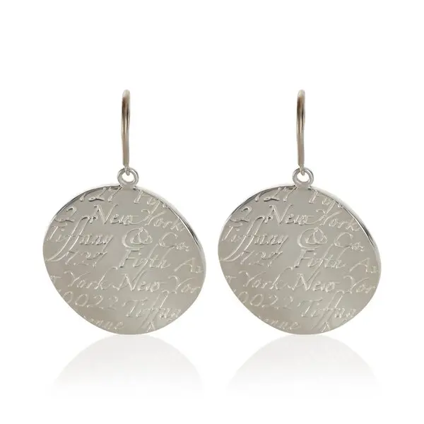 Tiffany & Co. Sterling Silver Notes Earrings - Sterling_silver
