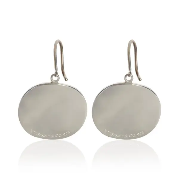 Tiffany & Co. Sterling Silver Notes Earrings