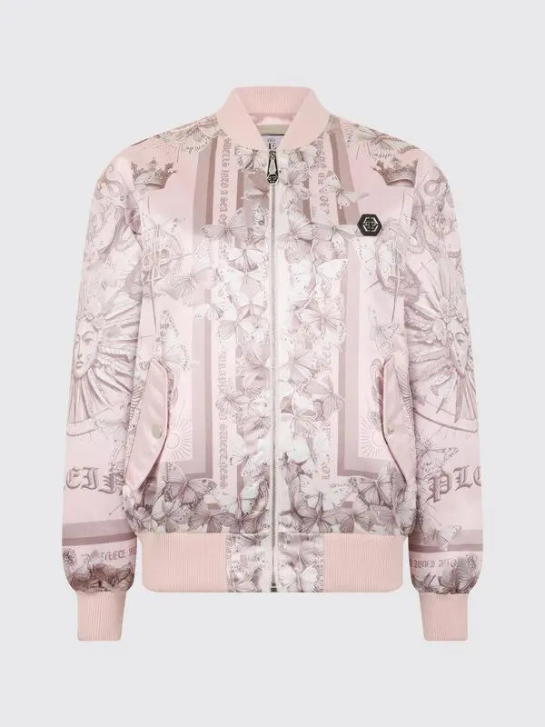 Philipp Plein Satin Bomber Jacket