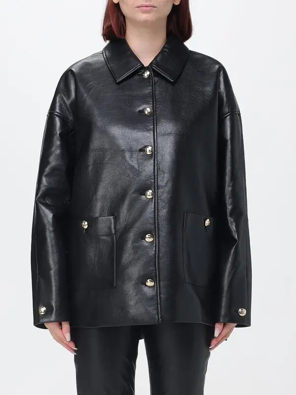 ANINE BING Leather Jacket - Black
