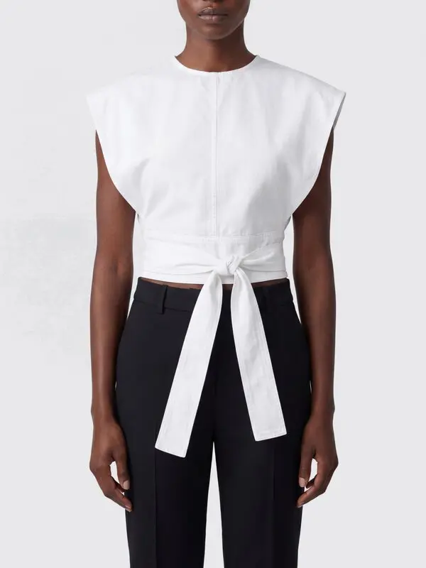 Alaïa Tie Detailed Top