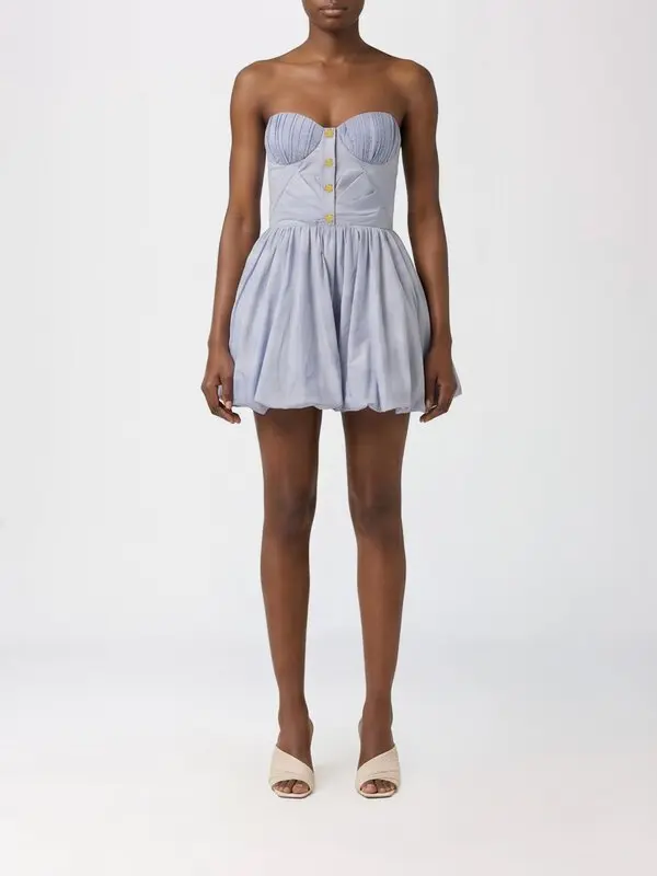 Elisabetta Franchi Bustier Dress - Blue