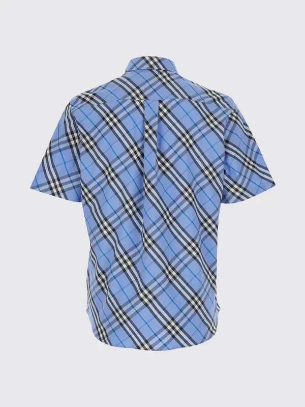 Burberry Vintage Check Cotton Short-sleeved Bowling Shirt