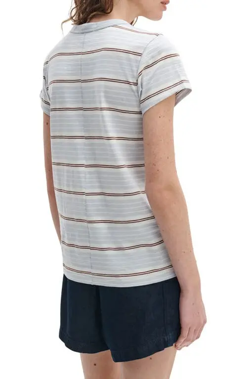 Rag & Bone The Slub Stripe Cotton T-shirt