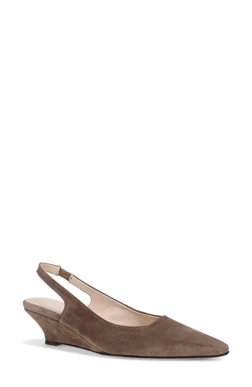Ron White Bryne Pointed Toe Slingback Pump - Antelope