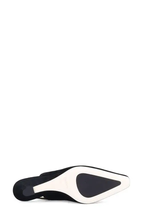 Ron White Bryne Pointed Toe Slingback Pump - Onyx