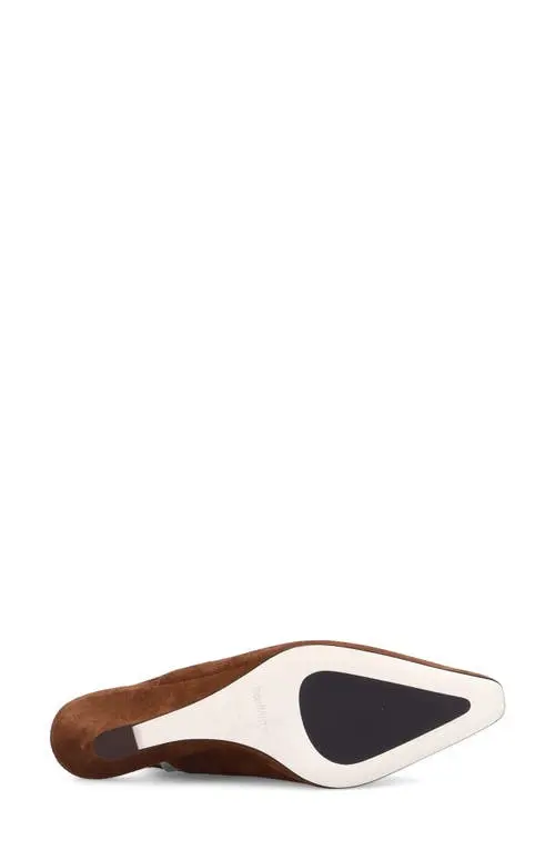 Ron White Bryne Pointed Toe Slingback Pump - Saddle