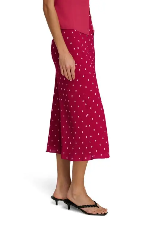 FAVORITE DAUGHTER The Jojo Polka Dot Midi Skirt