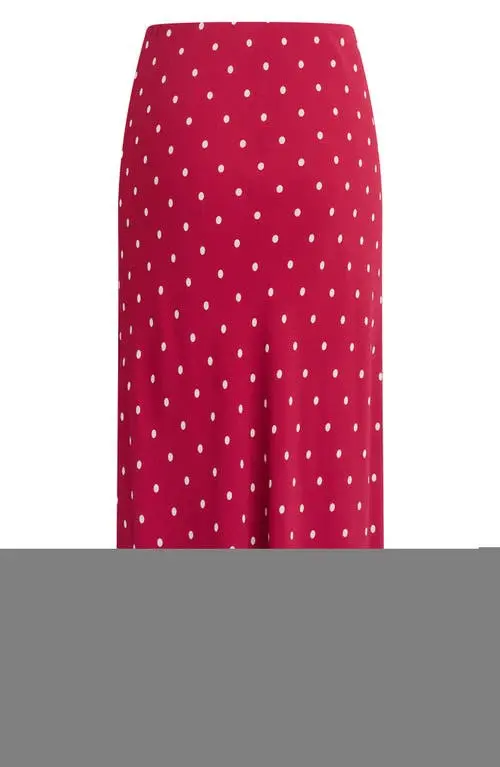 FAVORITE DAUGHTER The Jojo Polka Dot Midi Skirt