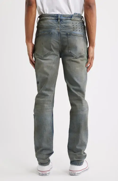 Ksubi Chitch Coated Slim Fit Jeans - Denim